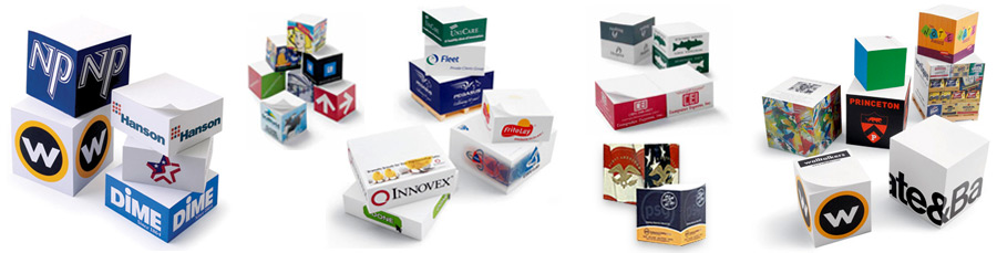 Simple Business Branding With Custom Sticky Note Cubes